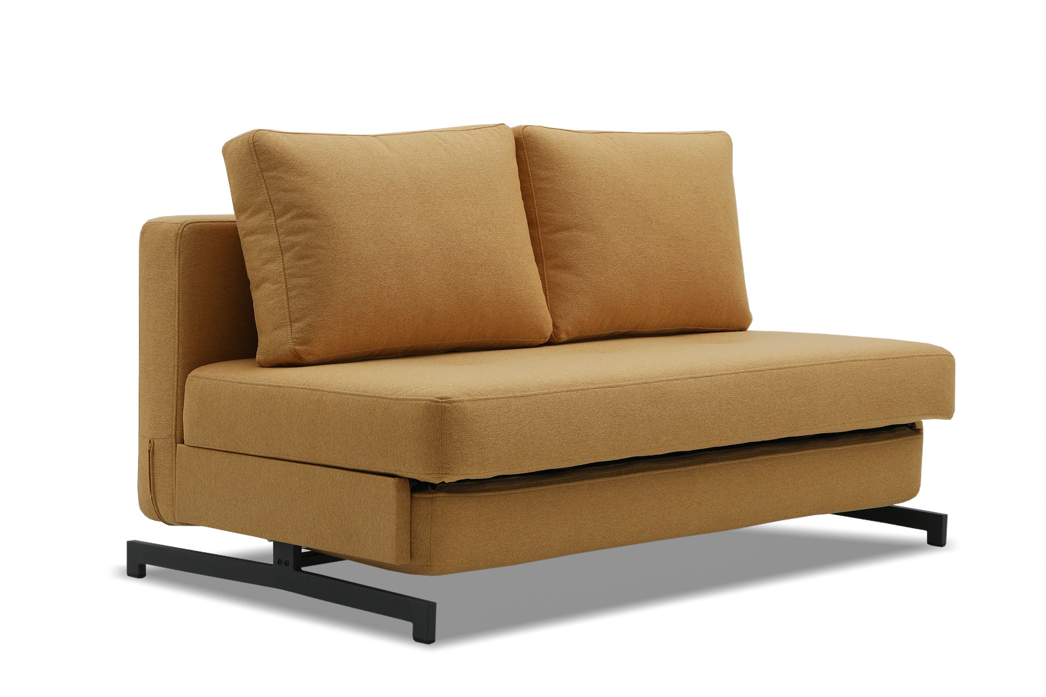 Compact Armless Queen Sofa Bed for Small Spaces Spaze
